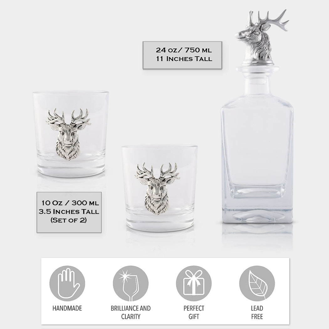Best Crystal Decanters for Liquor, Wine & More – Timothy De Clue Collection